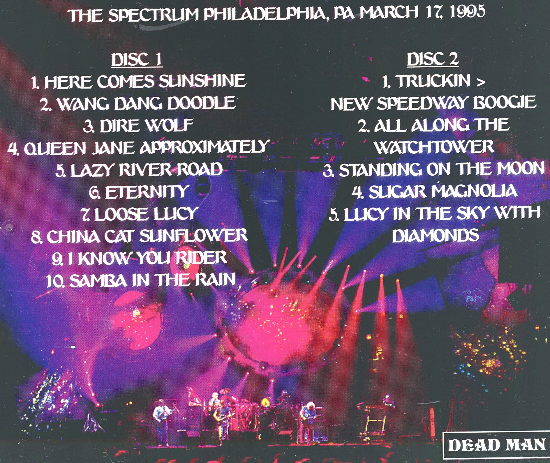 Grateful Dead - First Night At The Spectrum ( 2 CD SET ) ( The Spectrum ...