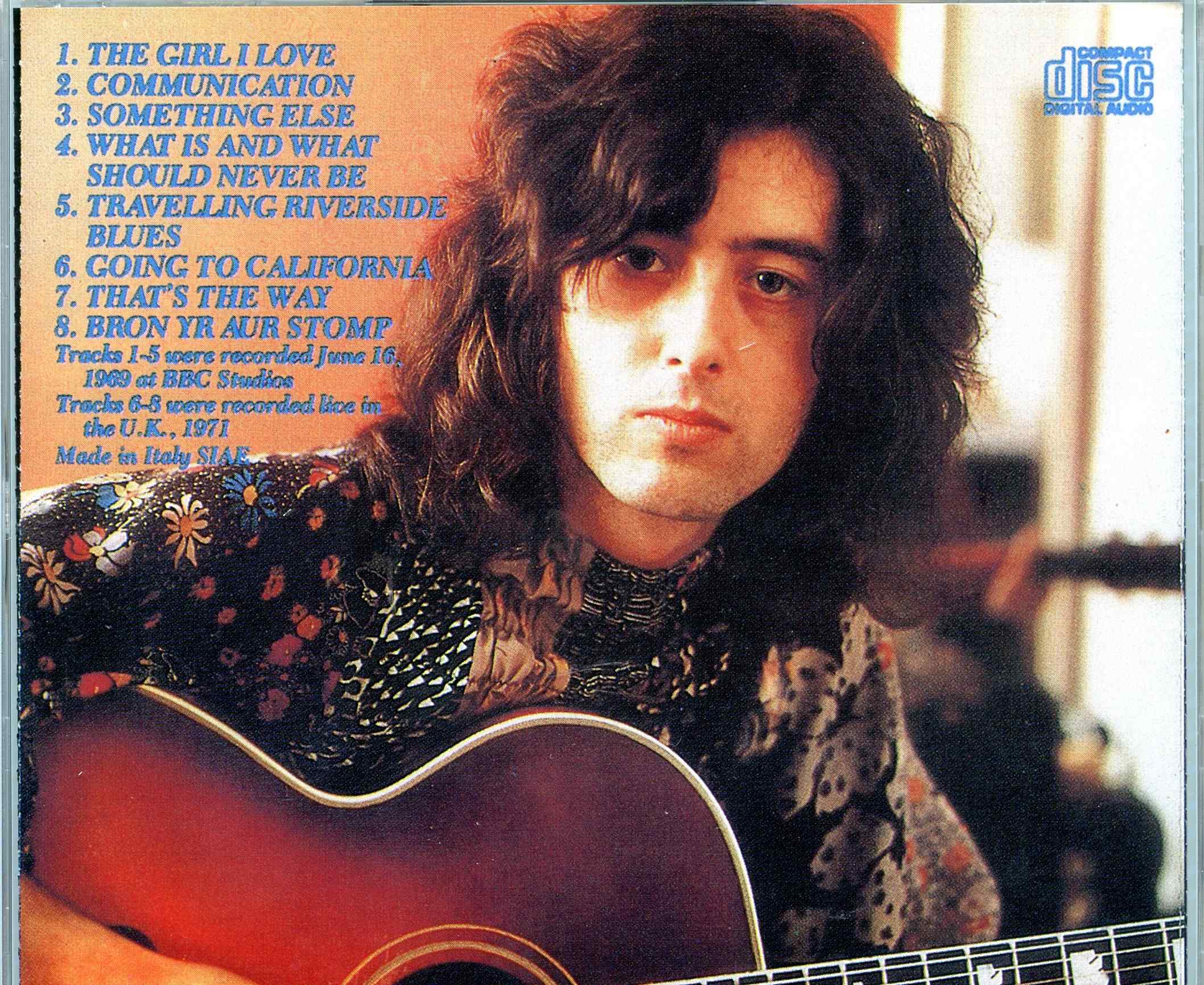 Led Zeppelin - Something Else ( Archive Productions ) ( BBC 1969 - Live ...