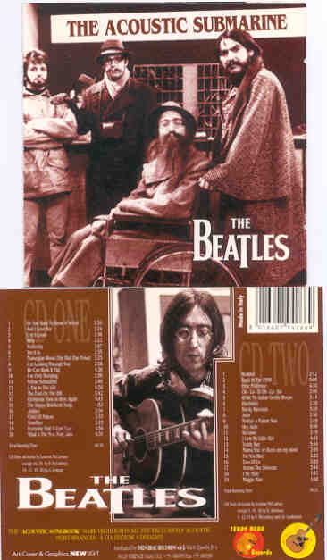 The Beatles - The Acoustic Submarine ( 2 CD SET ) ( Teddy Bear ...