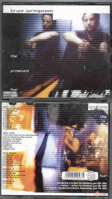 Bruce Springsteen - The Promised Live ( 3 CD set ) ( Arnhem , The ...