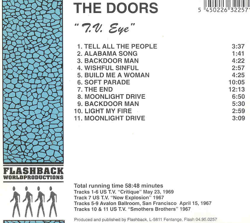 The Doors - T. V. Eye ( Flashback ) ( US TV appearances 1967 - 1979 ...