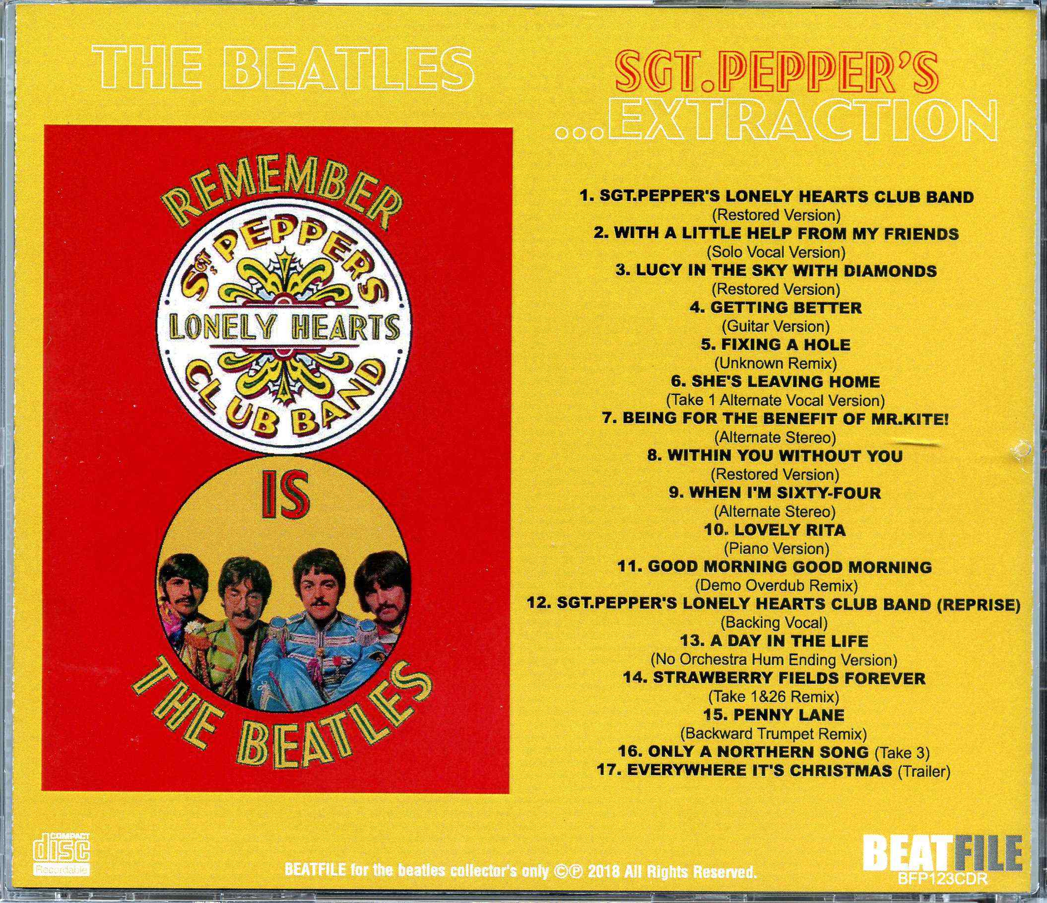 The Beatles- Sgt. Pepper's Extraction ( BEATFILE ) - gravitystereo