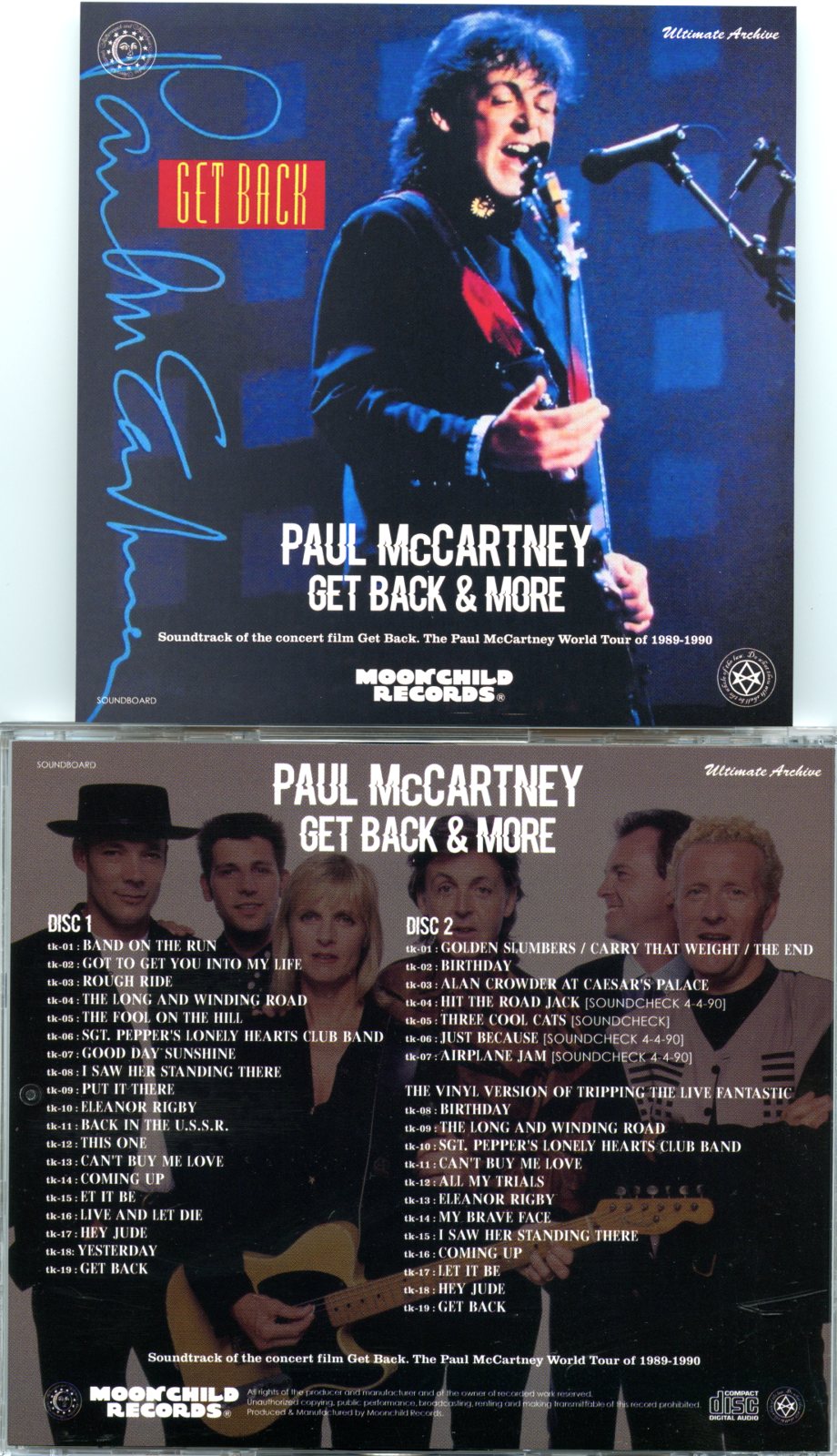 Paul McCartney - Get Back & More Ultimate Archive ( 2 CD SET ...